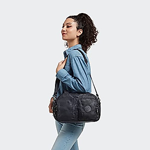 Kipling Cool Defea Shoulder Bag Black Camo Emb