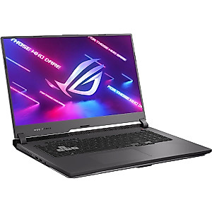 ASUS ROG Strix G17 (2022) Gaming Laptop, 17.3” 144Hz IPS FHD Display, NVIDIA GeForce RTX 3050 GPU, AMD Ryzen 7 6800H Processor, 16GB DDR5 RAM, 512GB SSD, RGB Keyboard, Windows 11, G713RC-RS73