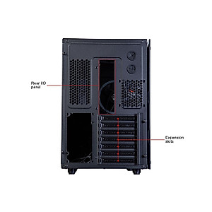 Rosewill CULLINAN PX RGB-ST ATX Mid-Tower Gaming PC Computer Case, Supports 240 & 280mm Liquid Coolers, 4 Dual-Ring Remote-Controlled 120mm RGB LED Fans & 80mm Rear Fan, Tempered Glass