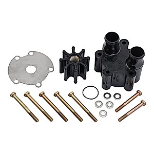 Quicksilver 807151A14 Sea Water Pump Body Kit for MerCruiser Engines with One-Piece Engine Mounted Sea Water Pumps