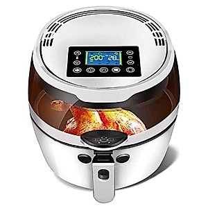 Air Fryer Oven Stove French Fries Machine 8 Liters Oil-Free Air Healthy Fryer Household Automatic Stir Fry Multi-Function Fries Machine Oven Electric Fryer, Adjustable Temperature Contr