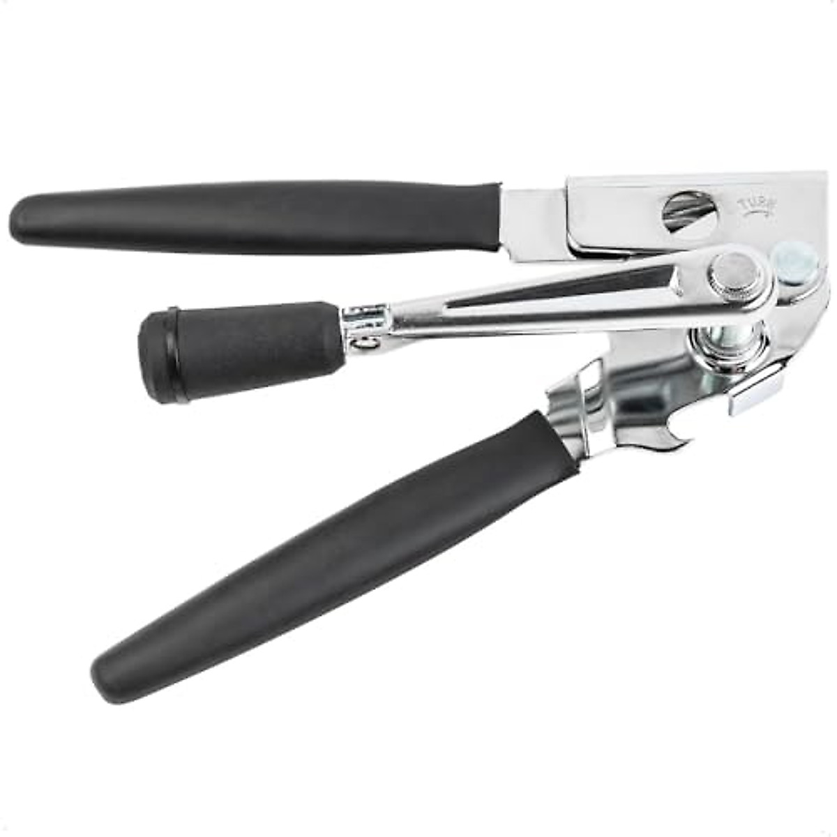 T1W Crank Handle Commercial Can Opener - Heavy Duty Can Opener - Ergonomic Cushioned Handle - Manual Hand Can Opener