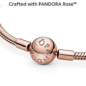 PANDORA Smooth Rose Clasp Bracelet