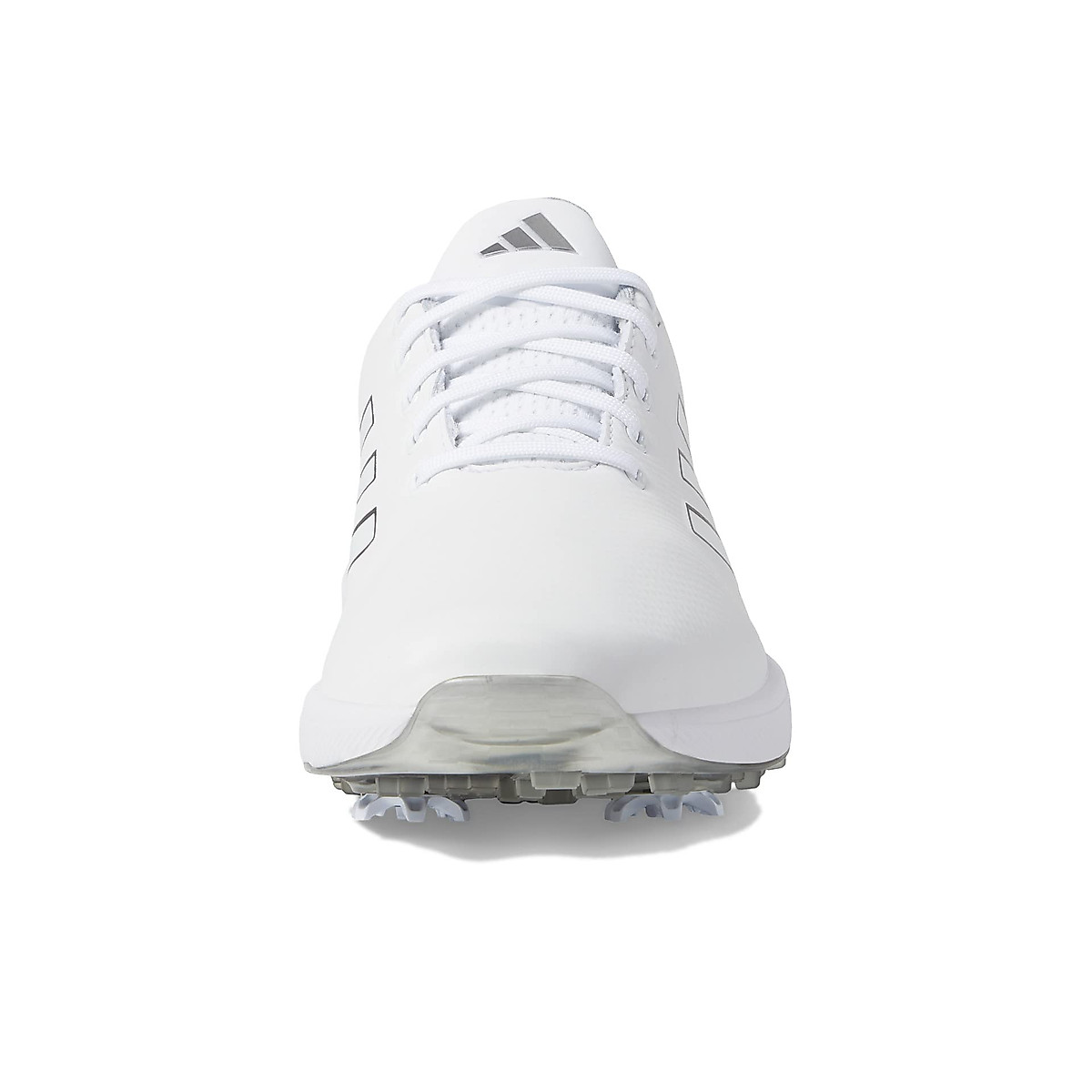 adidas ZG23 Lightstrike Golf Shoes Footwear White/Dark Silver Metallic/Silver Metallic 8.5 E - Wide