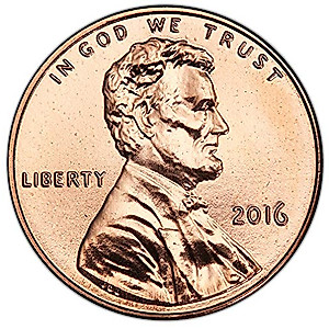 2016 P & D BU Lincoln Shield Cent Choice Uncirculated US Mint 2 Coin Set