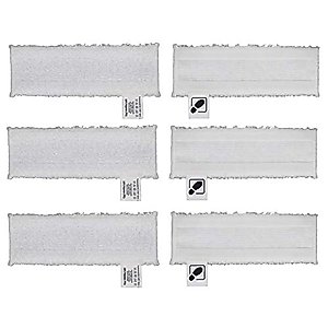 OYSTERBOY 6 Pcs Replacement Accessories Compitable for Karcher Steam Cleaner Durable Microfiber Mop Cloth Pad Refill for Karcher EasyFix SC 2, SC 3, SC 4, SC 5 Floor Nozzle