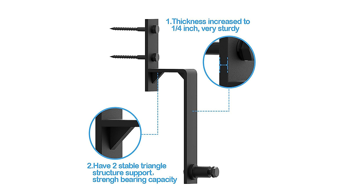 Heavy Duty Double Bypass Barn Door Hardware Kit - Space-Saving & Durable