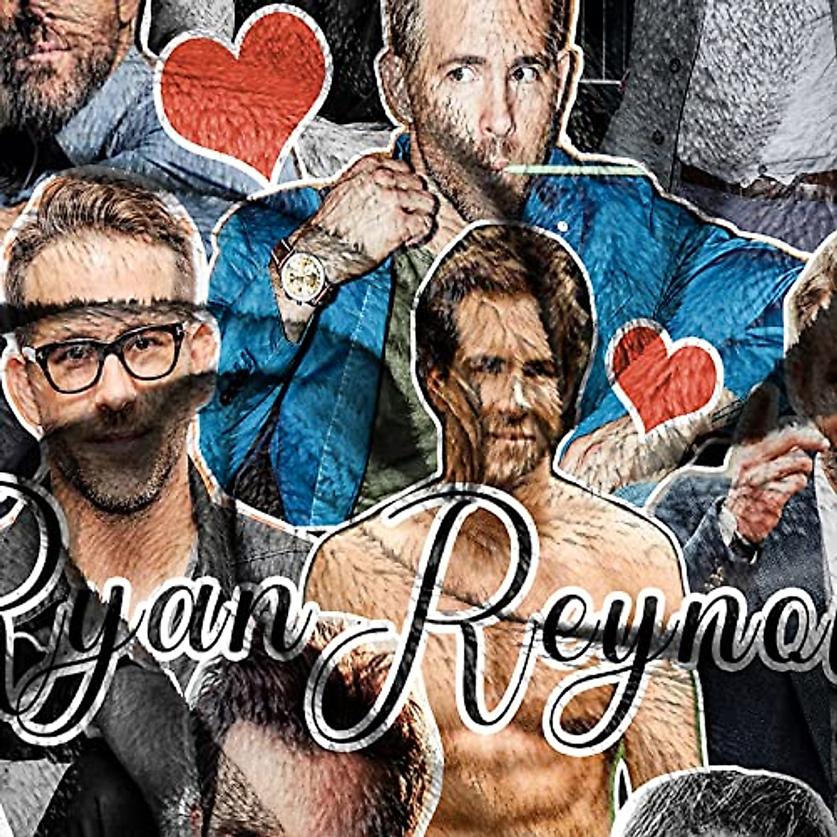 Soft Fleece Throw Blanket with 18"×18" Pillow Case, 3D Print Lightweight 50"×60" Flannel Blanket Warm Plush Blanket for Living Room Bedroom (Cute)