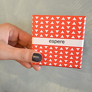 espere Sterling Silver 5mm Stacking Ring Full Eternity Band Rhodium Plated Size 8