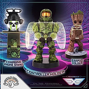 Cable Guys - Halo Figures Master Chief Infinite Gaming Accessories Holder & Phone Holder for Most Controller (Xbox, Play Station, Nintendo Switch)