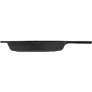 Amazon Basics Pre-Seasoned Cast Iron Skillet, 15-Inch