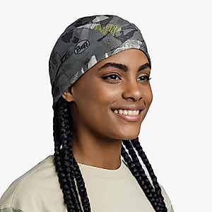 BUFF CoolNet UV Neck Gaiter, UPF 50 Sun Protection, Breathable, Cooling Bandana, Versatile, Quick Dry Face Mask, Hetch Forest, Adult Size