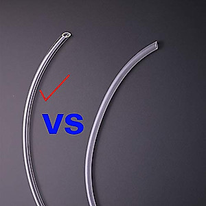 FZONE Aquarium Co2 Proof Tubing ID 3/16 inch 16 feet Clear Food Grade Air Line Tubing