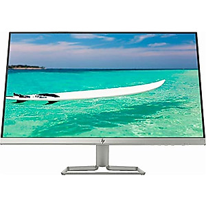 HP 27" Widescreen IPS LED Full HD (1920 x 1080) Monitor, 10,000,000:1 Contrast Ratio, 5 ms Response Time, FreeSync, 2X HDMI and 1x VGA Input, 178░ View Angle, 75Hz Refresh Rate, Natural Silver