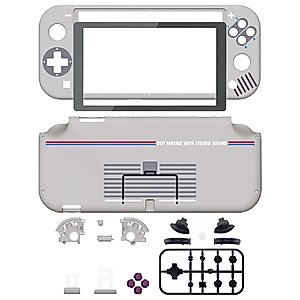 eXtremeRate Classic 1989 GB DMG-01 Style DIY Replacement Shell for Nintendo Switch Lite, NSL Handheld Controller Housing with Screen Protector, Custom Case Cover for Nintendo Switch Lite
