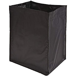 TAG Hardware Premium Tilt-Out Hamper with Removable Black Nylon Bag(s) (24" WIDE WITH 2 SMALL BAGS)