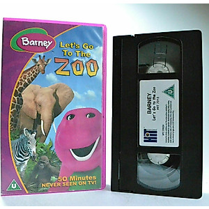 Barney - Let's Go to The Zoo [VHS]