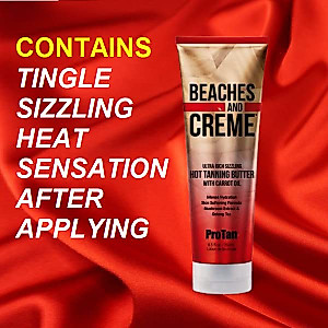 Beaches & Creme Sizzling Hot Tanning Butter 8.5oz