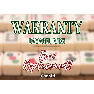 Onebttl Mahjong Gifts for Women/Men, Funny Gifts for Mahjong Lovers, 20oz (590ml) Insulated Stainless Steel Cup, Birthday, Christmas -White