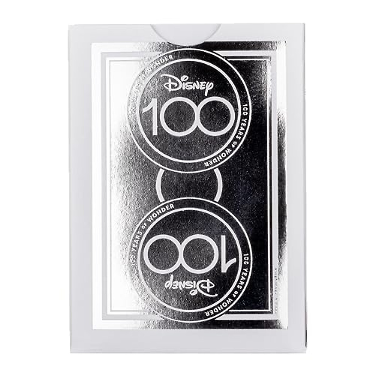 Bicycle Disney Limited Edition 100 Year Anniversary Playing Cards - Holographic Foil - Features 20+ Iconic Disney Characters