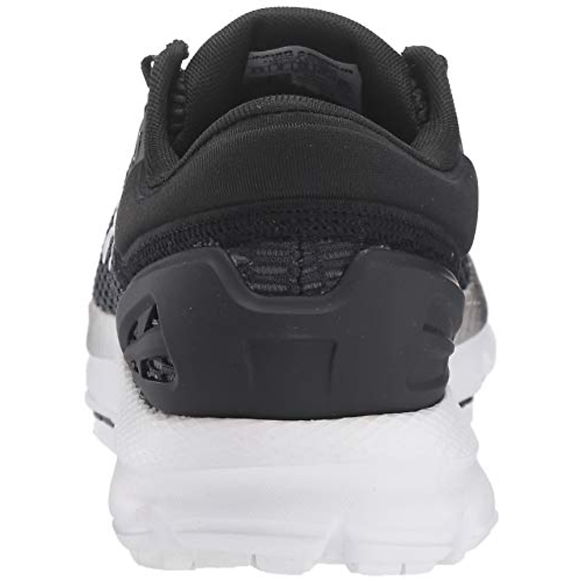 Under Armour Women's Charged Intake 3 Athletic Shoe, black//white, 11 M US