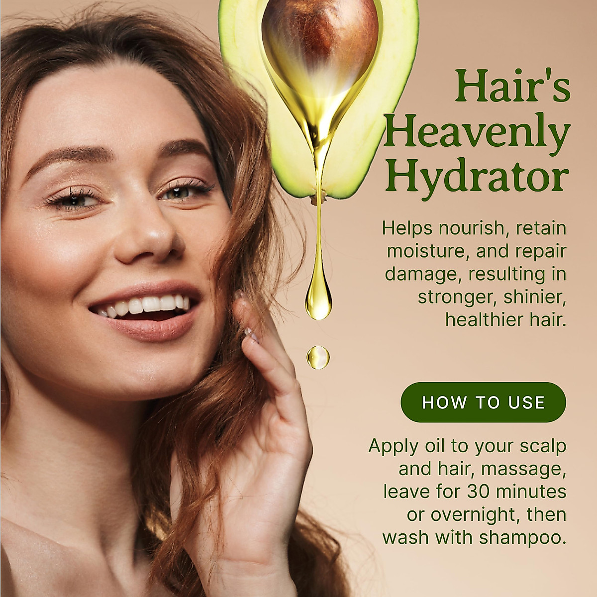 Bella Terra Oils - Avocado Oil 16 oz - Harness The Nutrient Power of Pure Avocado, High in Antioxidants & Omega-3, Luxurious Carrier Oil Experience