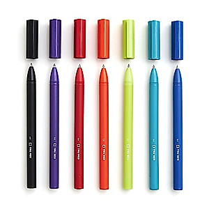 Tru Red Quick Dry Gel Pens Fine Point 0.5Mm Asst 12/Pack