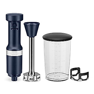 KitchenAid Variable Speed Corded Hand Blender - KHBV53, Ink Blue