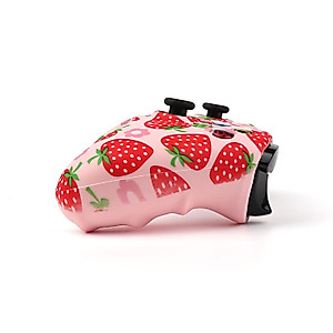 RALAN Controller Skin for Xbox One, Anti-Slip Silicone Controller Cover Protector Case Compatible for Xbox 1 Wireless/Wired Gamepad Joystick with 2 Cute Thumb Grips Caps.