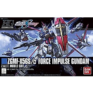 Bandai Hobby HGCE 1/144 Force Impulse Gundam Seed Destiny Gundam Revive Model Kit, Multi, 8" (BAS5059241)