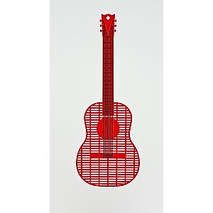Music Treasures Co. Red Guitar Fly Swatter