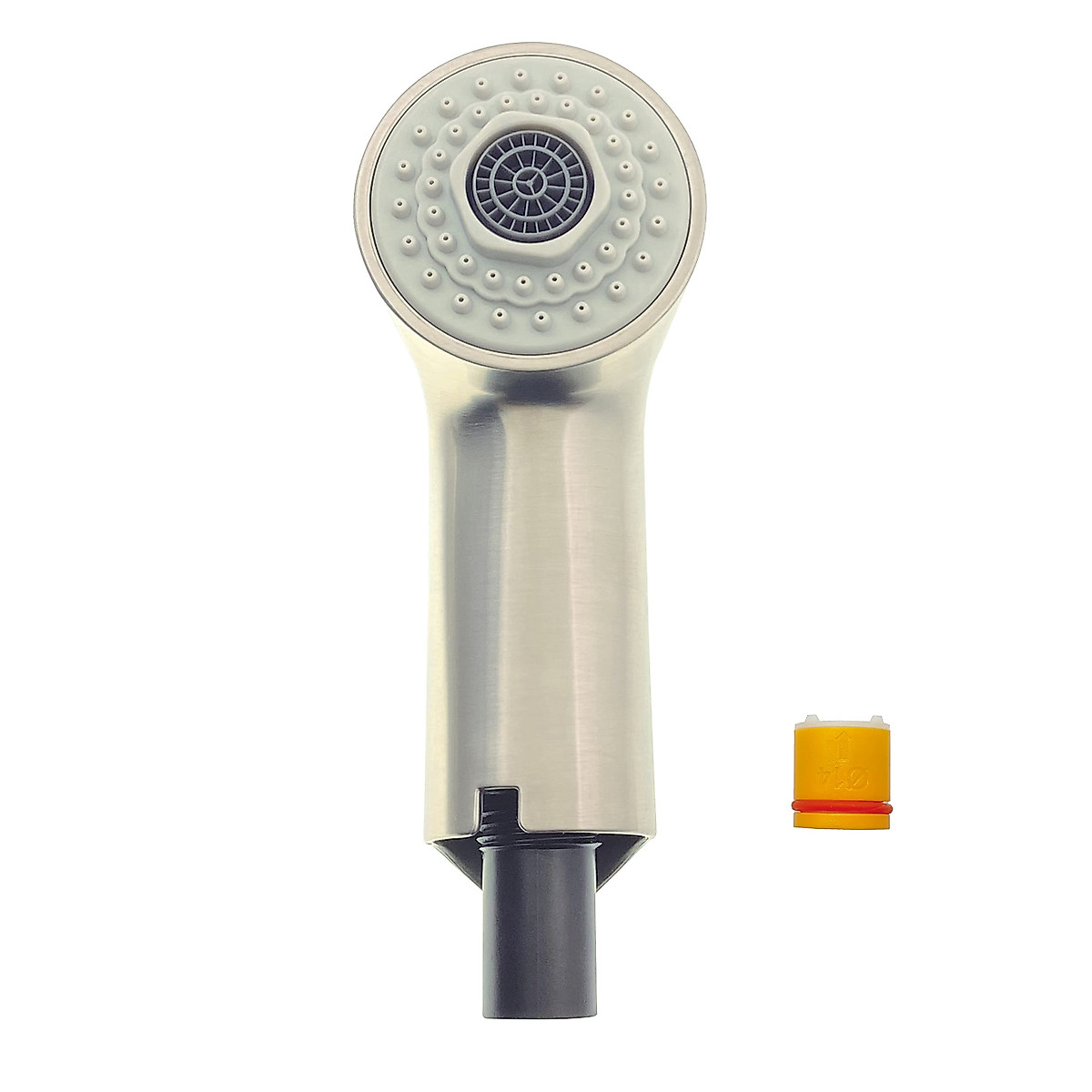 Pull-Out Spray Wand Fits Grohe Pull Out Faucets, Grohe Part 46312SD0 / 46298SD0, Super Steel Finish