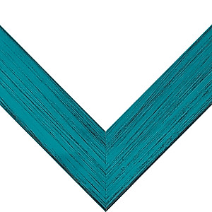 Craig Frames Jasper Picture Frame, 11 x 14 Inch, Country French Teal