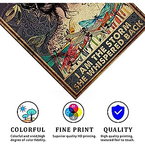 QKIODS Metal Signs Exit only DO NOT Enter Sign Vintage Sign Retro Aluminum Tin Signs for Kitchen Home Office Cafe Bar 8x12 Inches