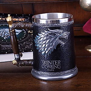 Nemesis Now Winter is Coming Tankard Game of Thrones Mug 23cm Black