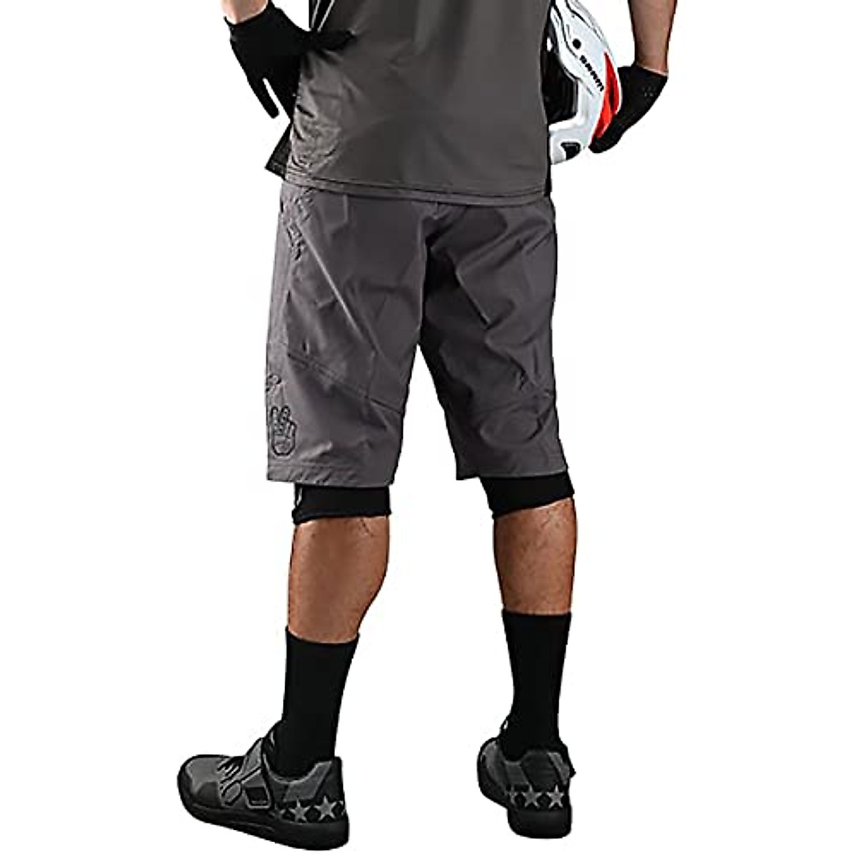 Troy Lee Designs Skyline Short, No Liner. Mountain Bike, MTB, Downhill, Trail, Cross Country, BMX Riding- Solid Iron - 32