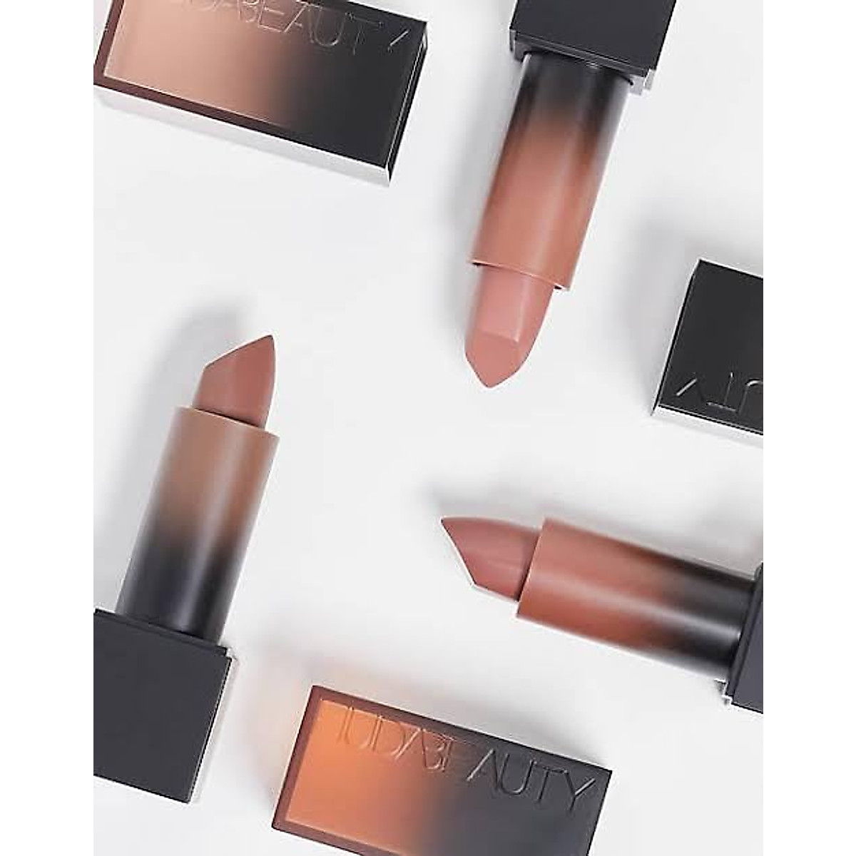 HUDA BEAUTY Power Bullet Cream Glow Hydrating Lipstick Rajah