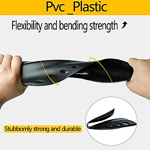 Noheiwur Bike Mudguard Set for 24/26/27.5 inch, 3 Parts-Universal Full Cover Thicken Widen Bicycle Fenders Set Mountain Bike Front and Rear Mud Guard Adjustable Bike Fender Mudflap for MTB Road Bike