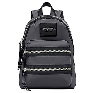 Marc Jacobs The Biker Nylon Medium Backpack Dark Shadow One Size