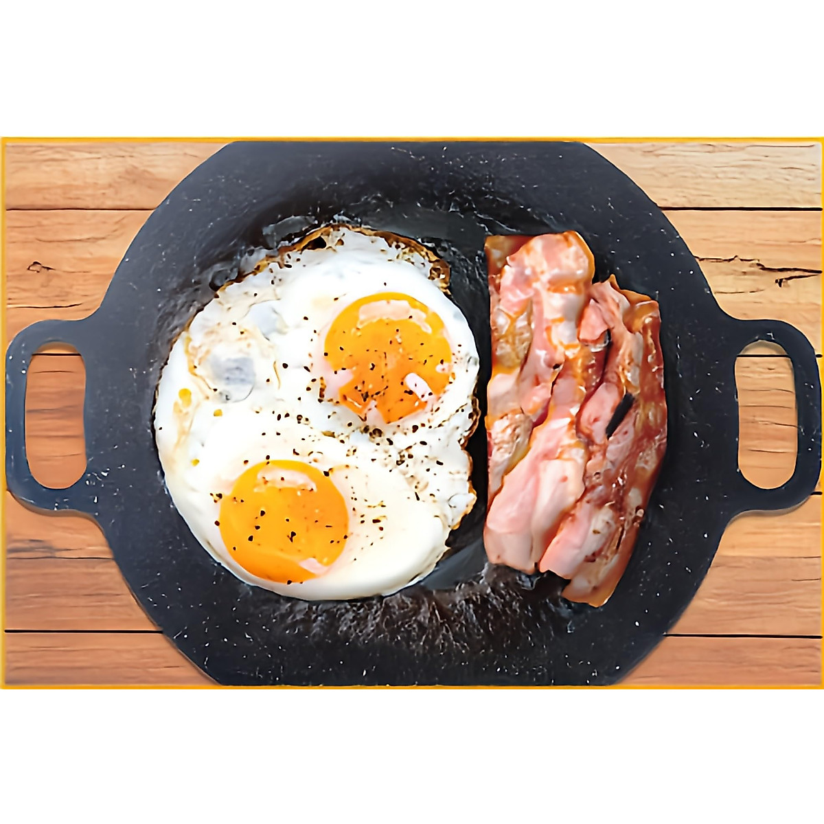 FULTAC 3820 Multi Griddle Pan, Grill Frying Pan, Compatible with Direct Fire, Camping, Iron, Approx. W 13.6 x D 11.0 x H 0.8 inches (34.5 x 28 x 2 cm)