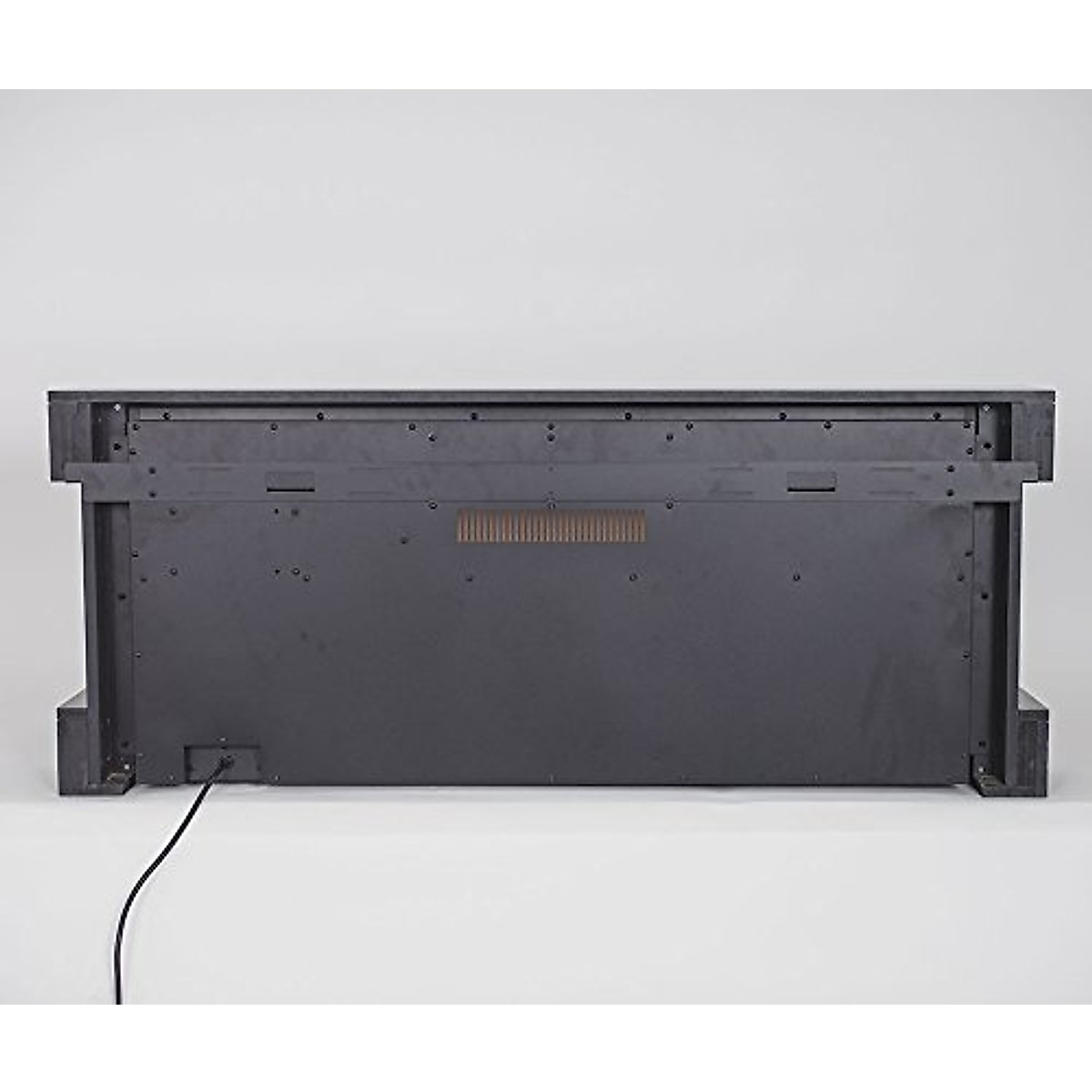 Touchstone Chesmont Smart Electric Fireplace- Wall Hanging Fireplace with 50-inch Wide Black Mantle- Alexa®/WiFi Enabled-10 Color-1500/750 Watt Heater with Thermostat- Crystals & Driftwood-Model 80034