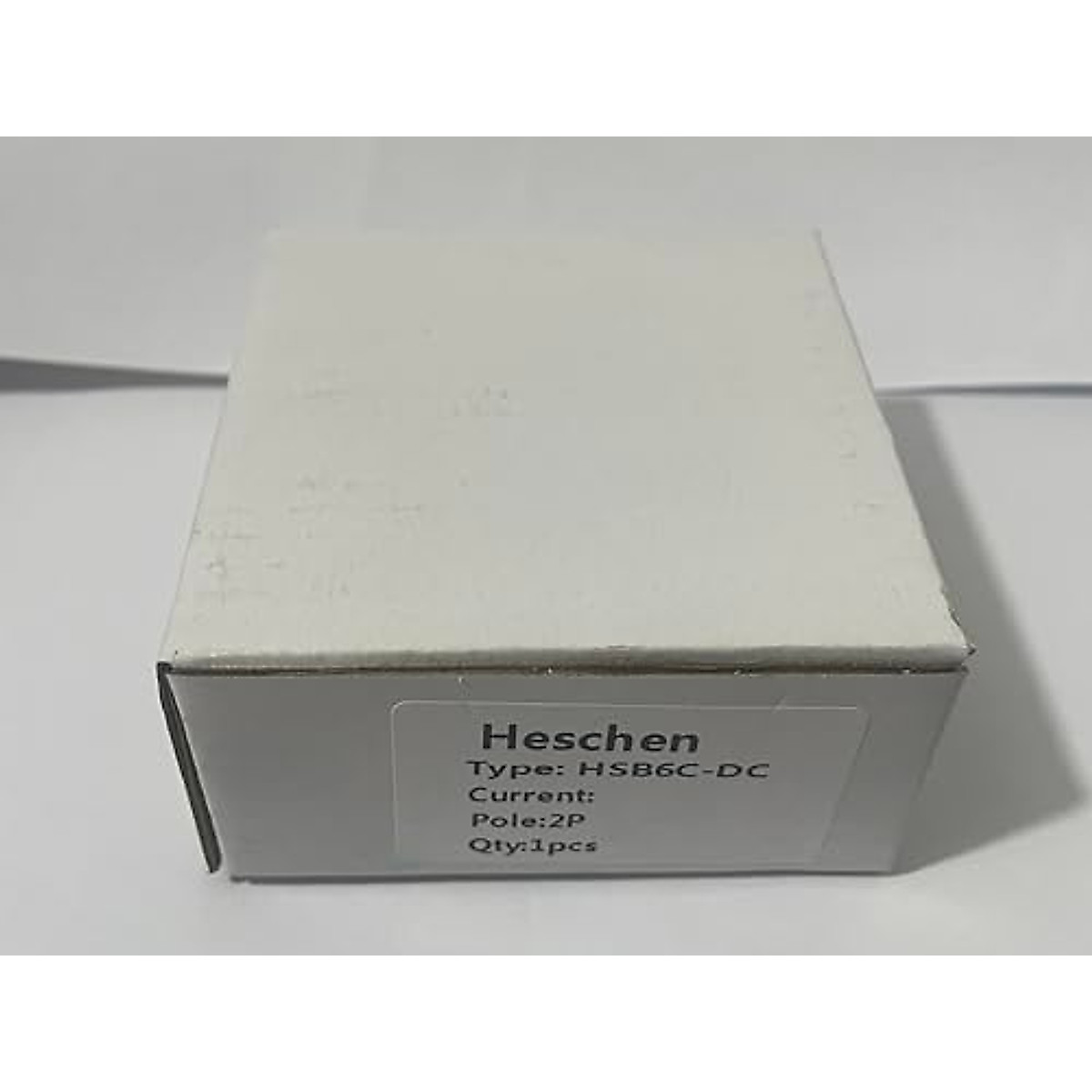 Heschen DC Miniature Circuit Breaker, HSB6C-DC, 2 Poles, DC500V 125A, Photovoltaic Circuit Breaker, for Solar PV System Solar Panels Grid System, 35mm DIN Rail Mounting