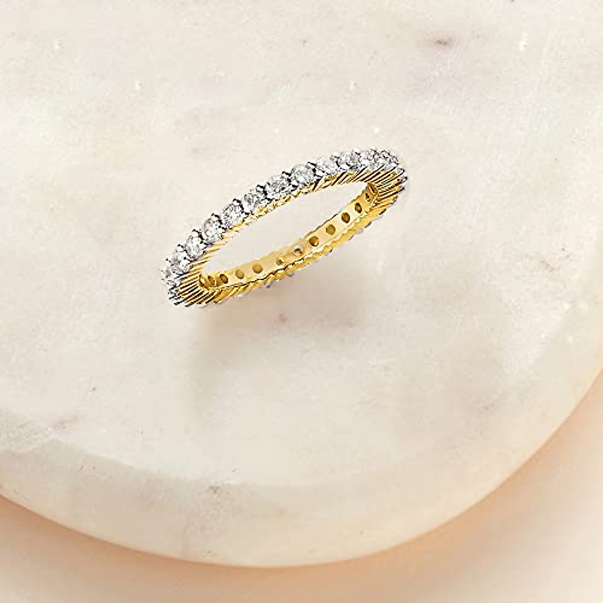Ross-Simons 1.00 ct. t.w. Diamond Eternity Band in 14kt Yellow Gold. Size 6