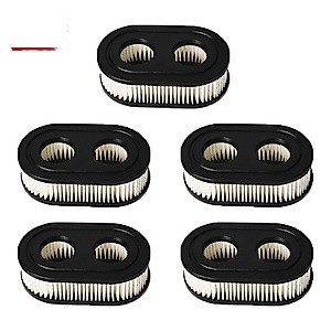 For 102851 5 PACK Air Filter For Briggs & Stratton Lawn Mower Parts