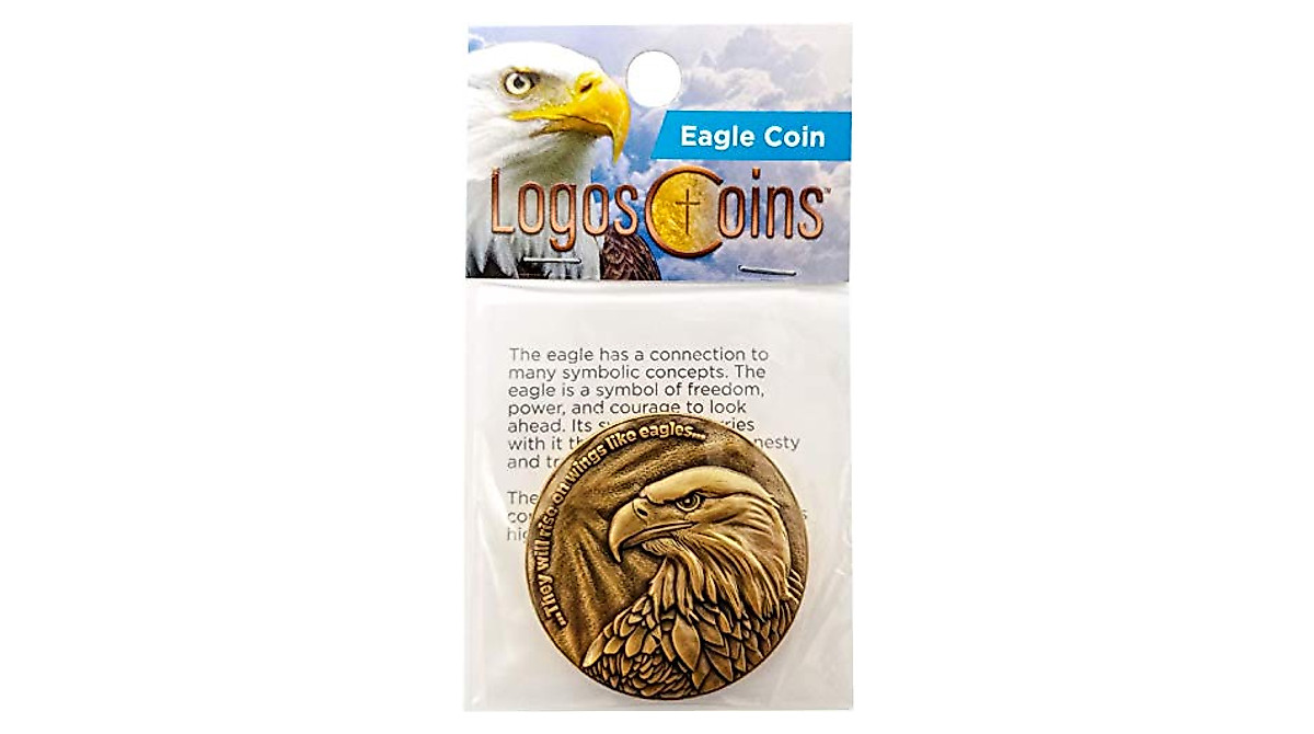 Antique Gold Plated Christian Challenge Coins
