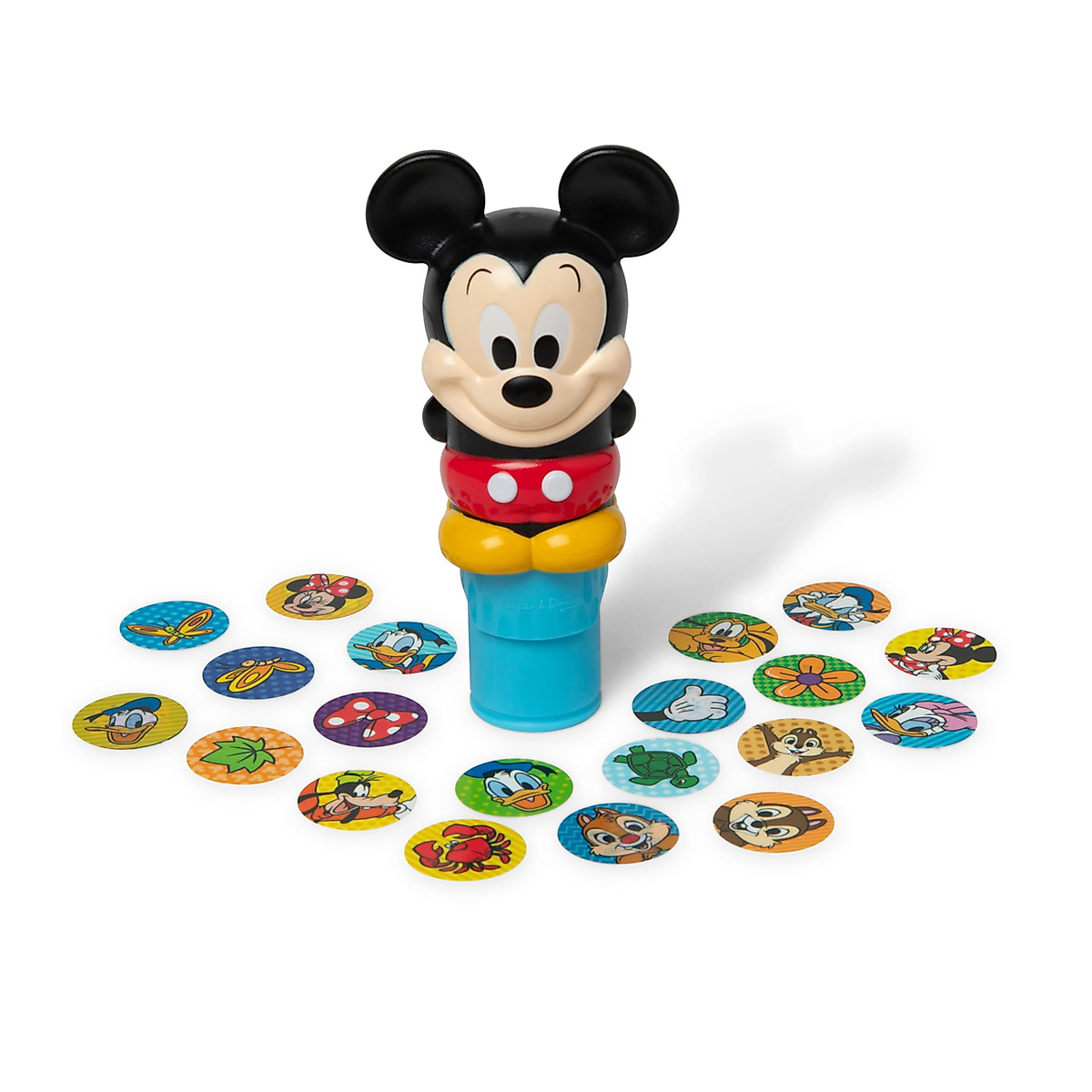 Melissa & Doug Sticker Wow!™ 24-Page Activity Pad and Sticker Stamper, 300 Stickers, Arts and Crafts Fidget Toy Collectible Character – Disney Mickey Mouse