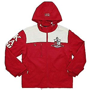 Kappa Alpha Psi Windbreaker Jacket 1911 [3XL] Red