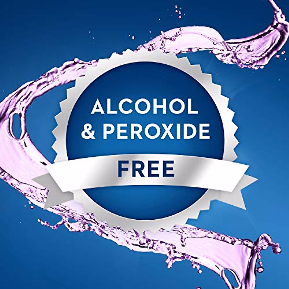 Crest 3D White Brilliance Whitening Mouthwash, Alcohol Free, Clean Mint, 1L (33.7 fl oz), Pack of 6