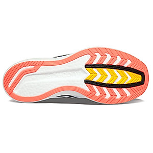 Saucony Men's Endorphin Speed 2 Running Shoe, White/Black/Vizi, 15