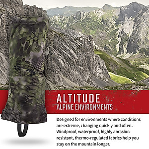 Kryptek Altitude Collection, Takur Gaiter, Waterproof Camo Boot Cover